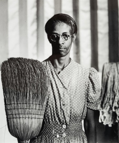 American Gothic, Washington D.C. Ella Watson, 1942 by Gordon Parks on ...